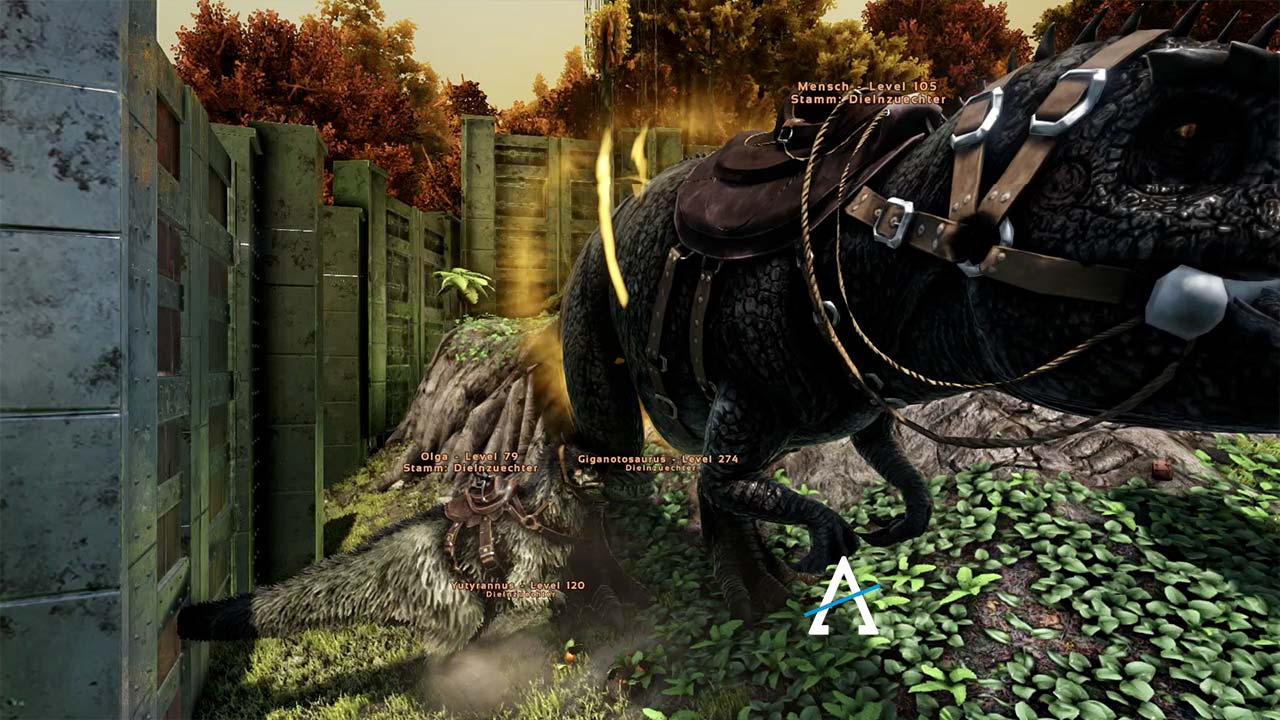 ARK Raid Turret Base – TheRedFear vs Inzuechter | NAWKO